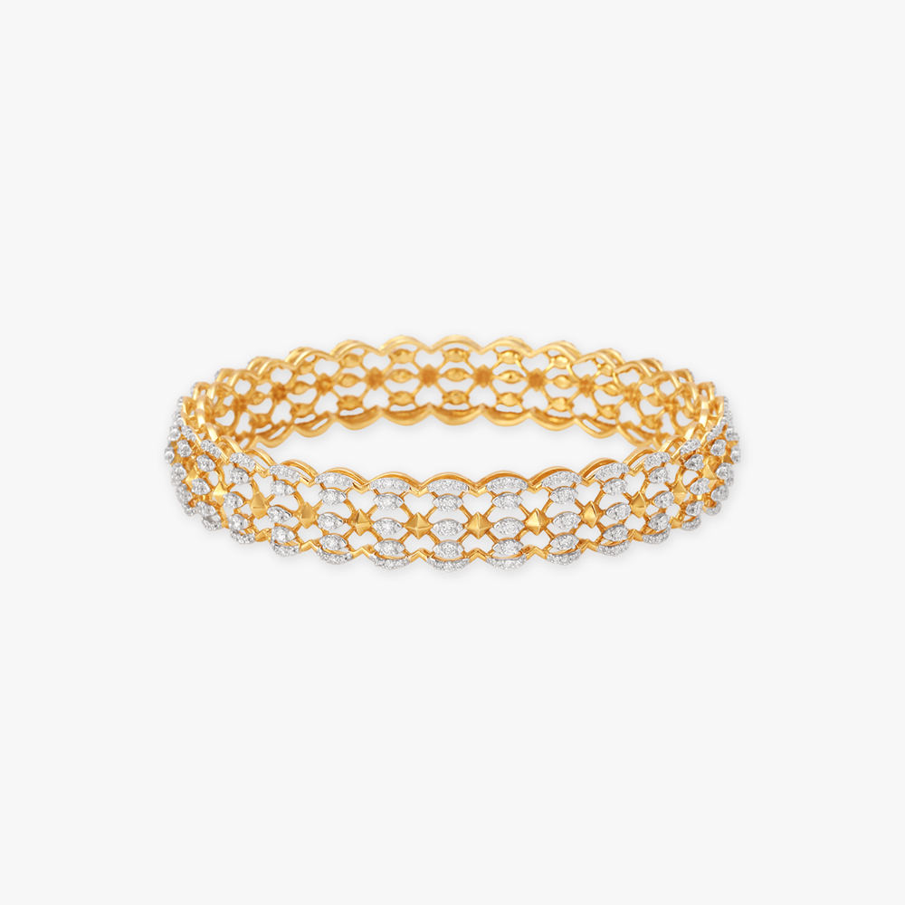 Radiant Diamond Bangles