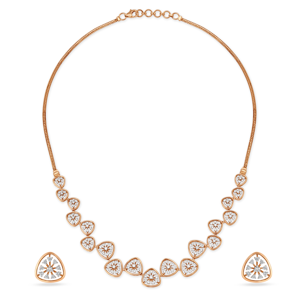 Stellar Radiance Diamond Constellation Necklace Set