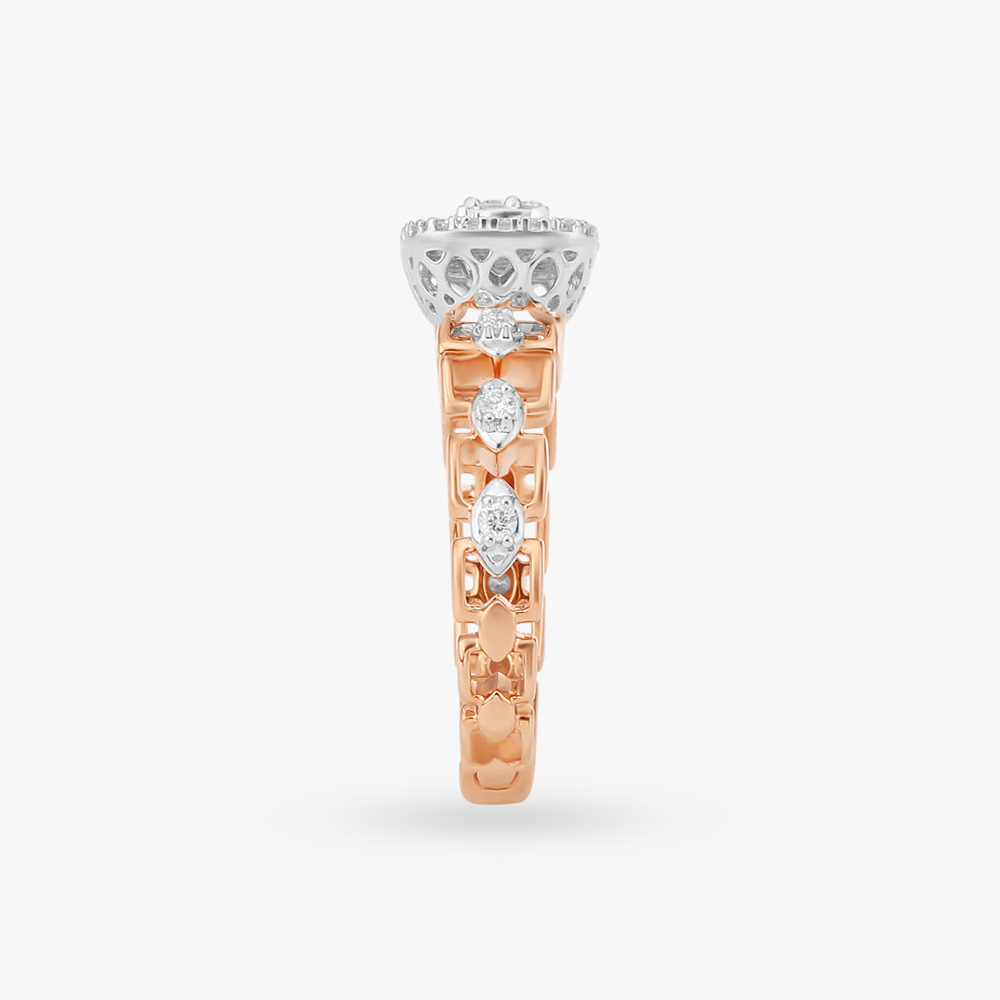 Ethereal Radiance Diamond Finger Ring