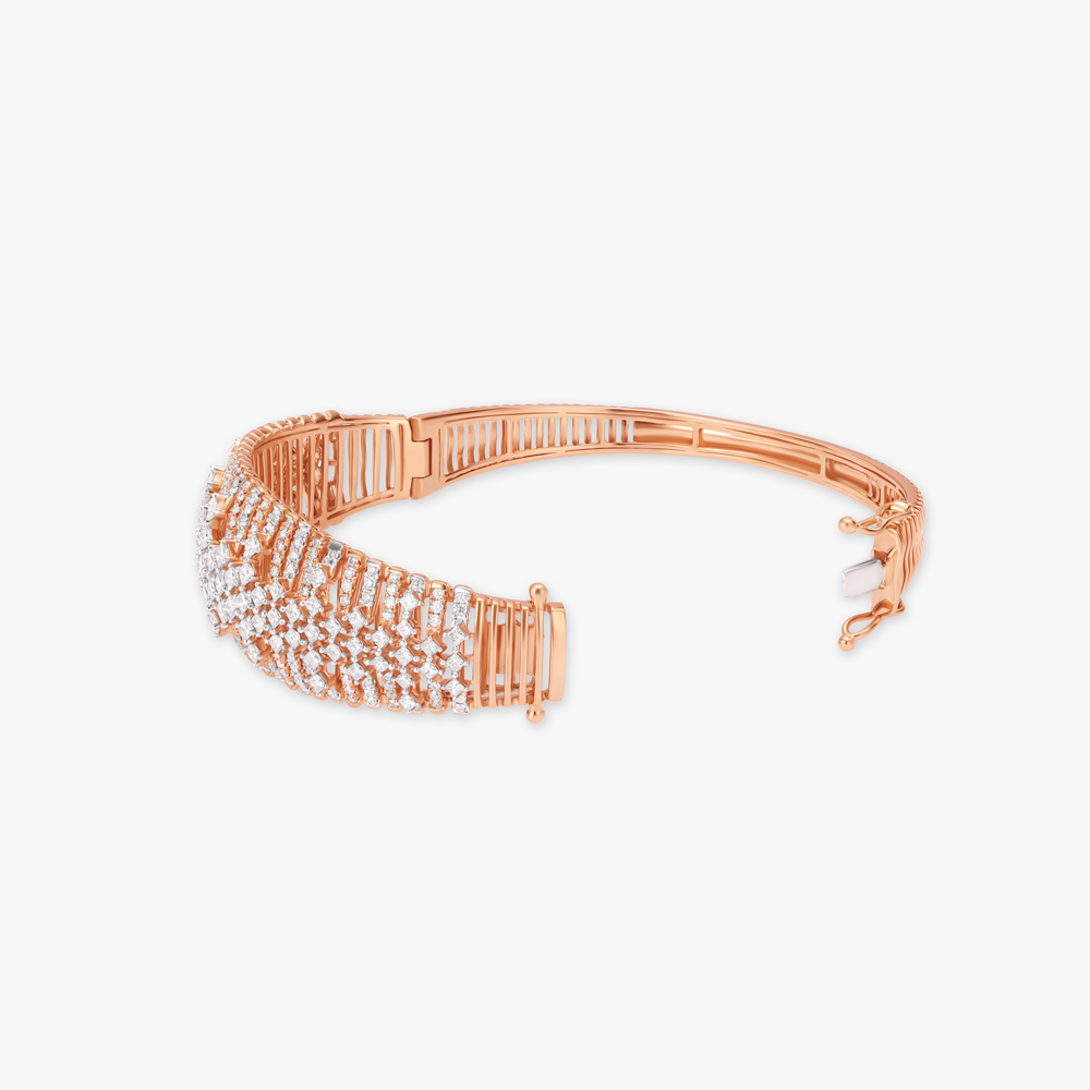 Majestic Mosaic Diamond Bangle