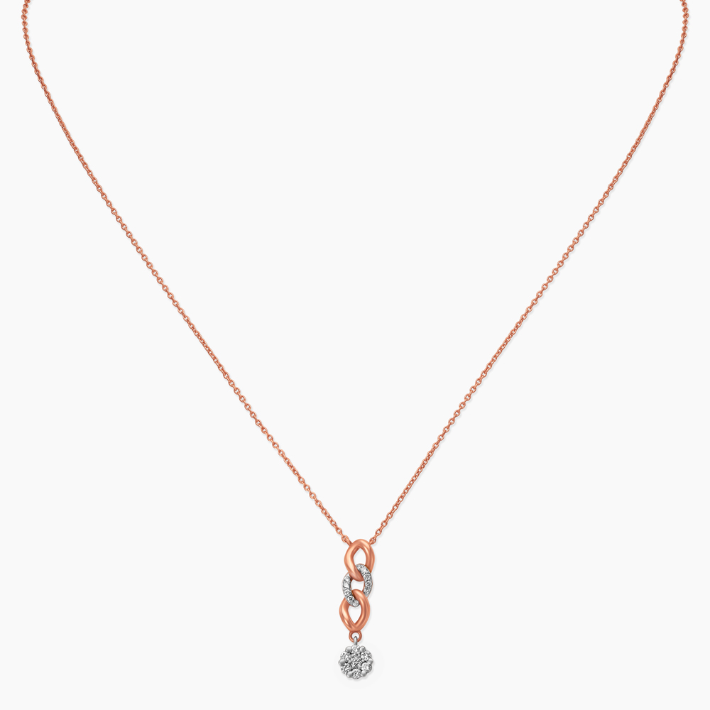 Sparkling Pendant with Chain