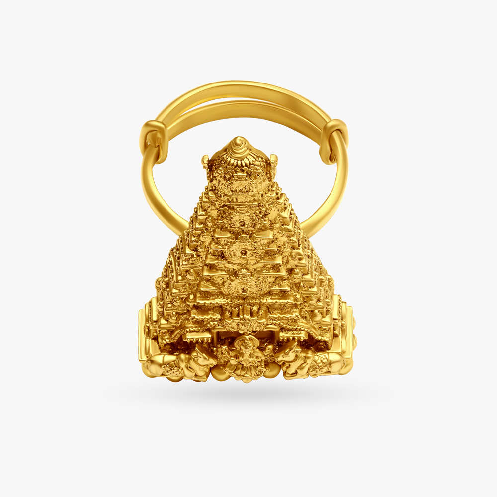 Exquisite Gopuram Ring