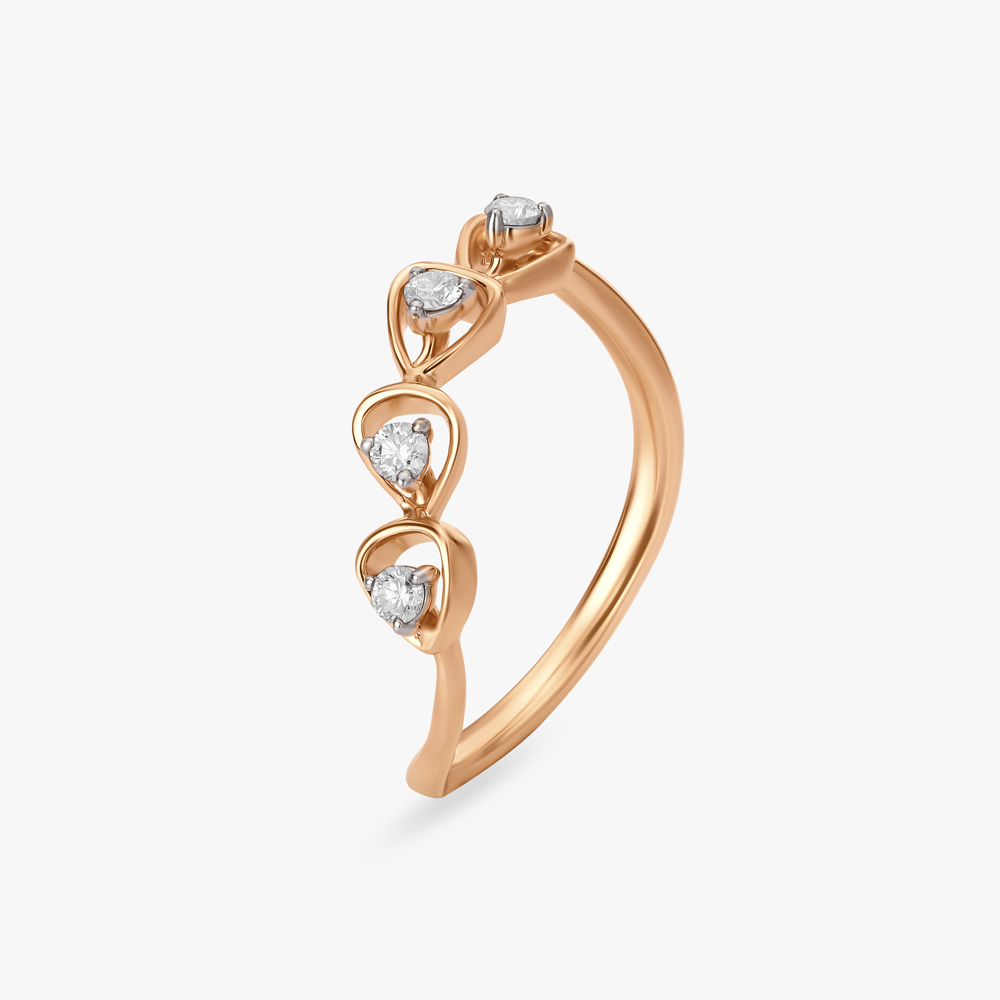 Dazzling Delight Diamond Finger Ring
