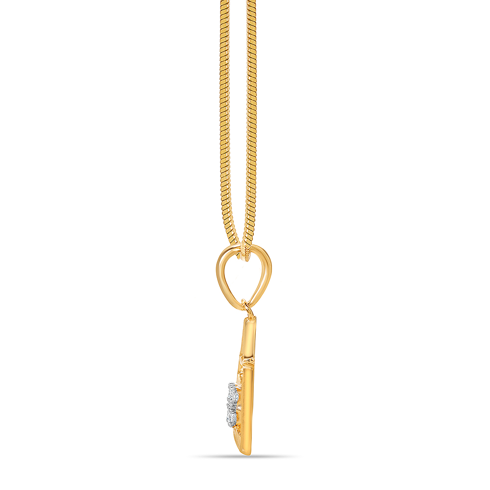 14kt Yellow Gold Gemini Pendant