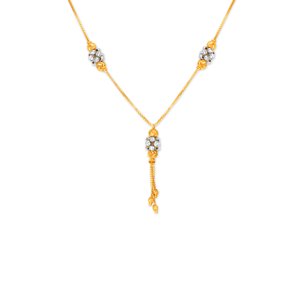 Noticeable Hanging Style Hand Made Gold Chain