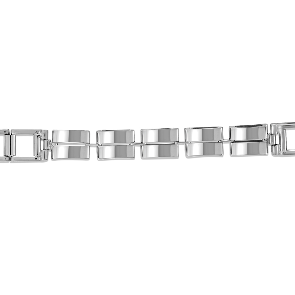 925 Silver Sophisticated Sharp Bracelet for Men