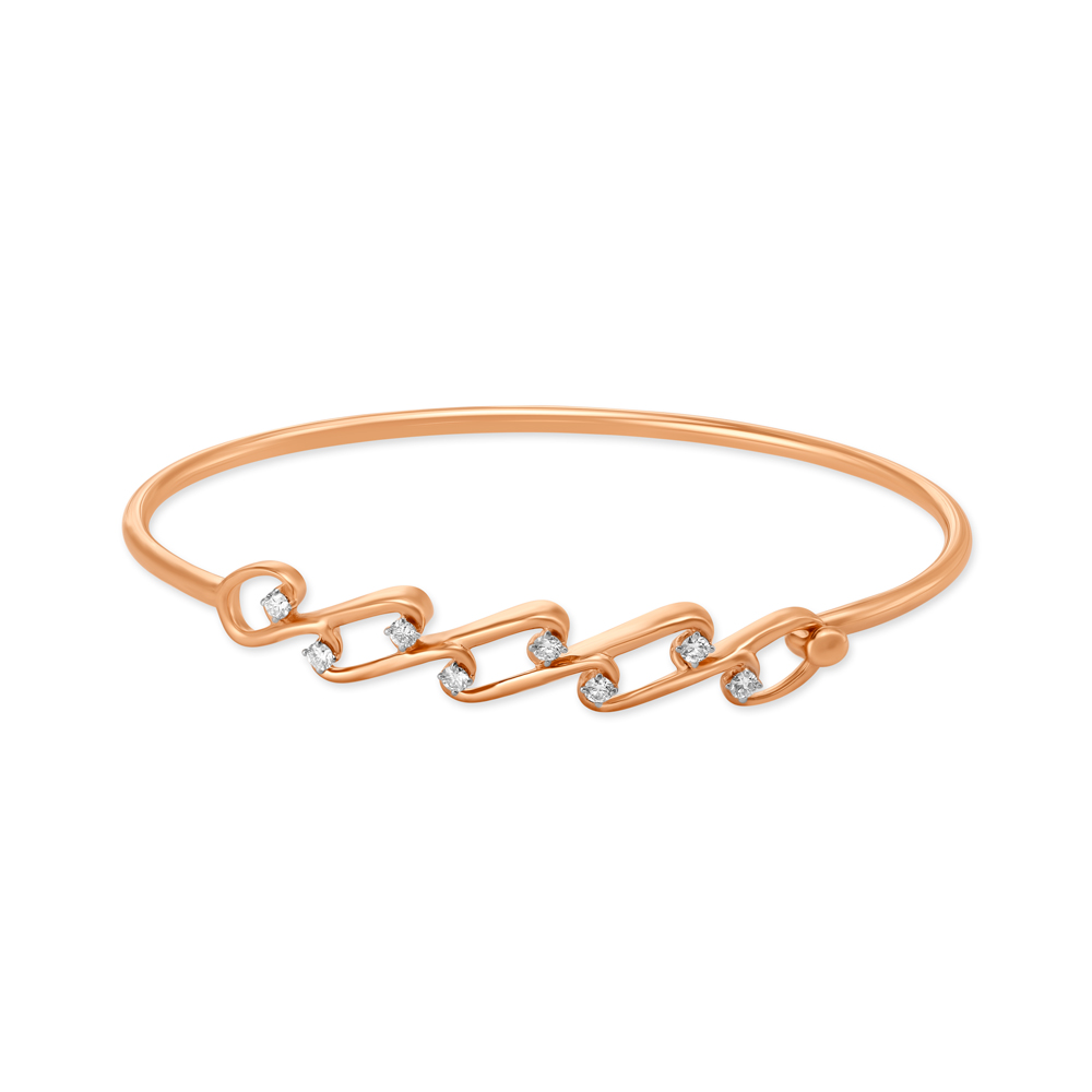 14kt Rose Gold Bangle - Unmatched Radiance