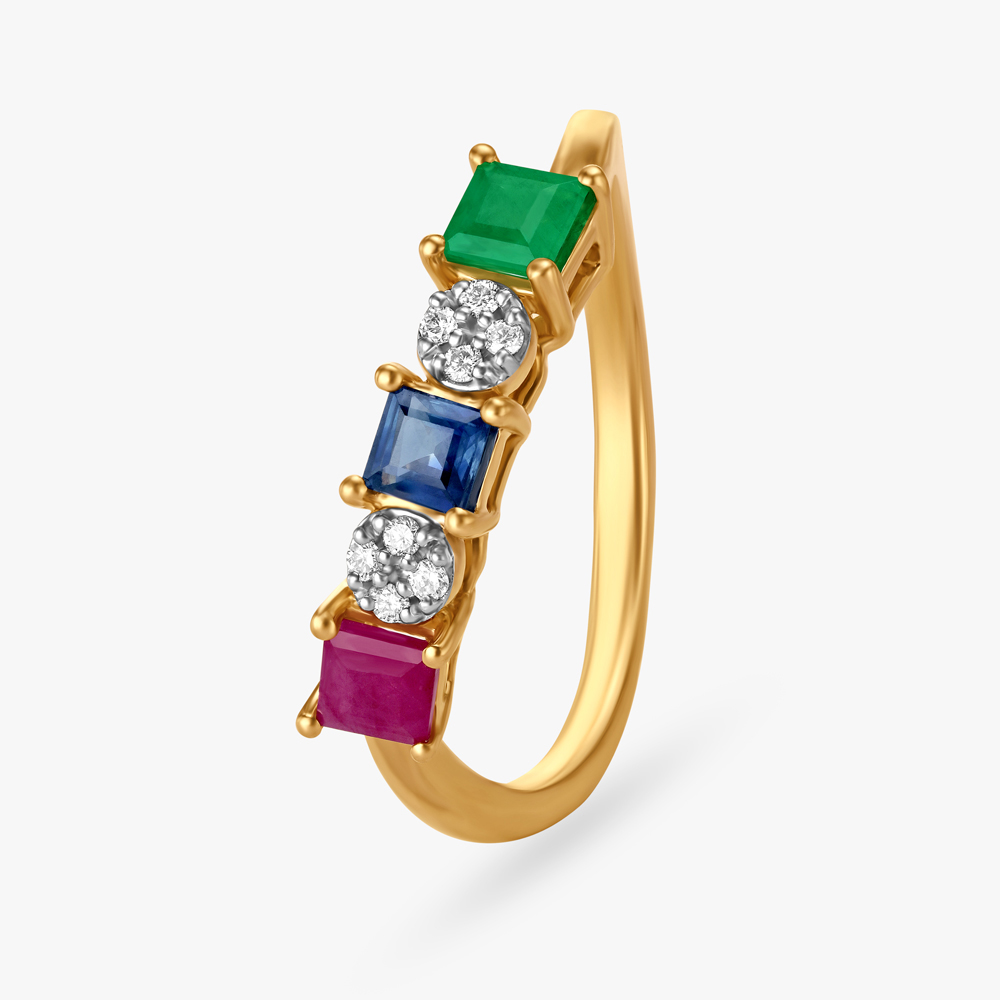 Iridescent Trail Ring