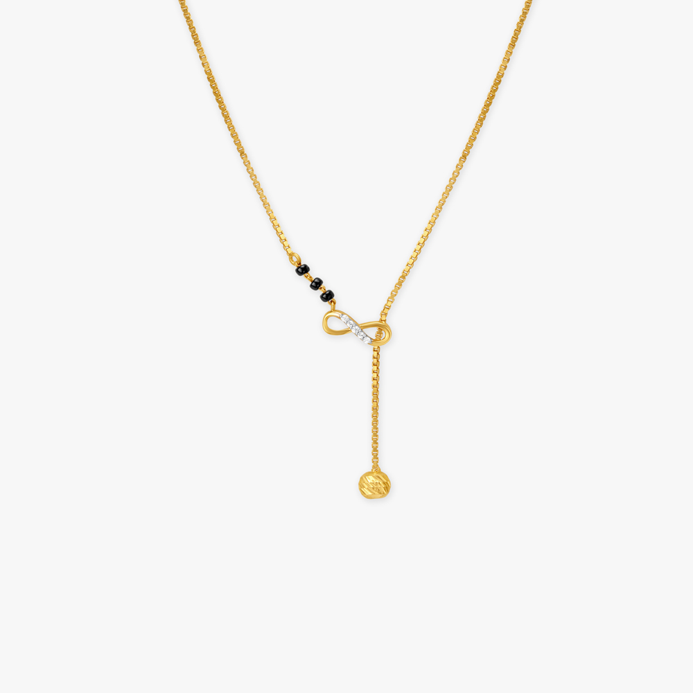Sparkling Infinity Mangalsutra