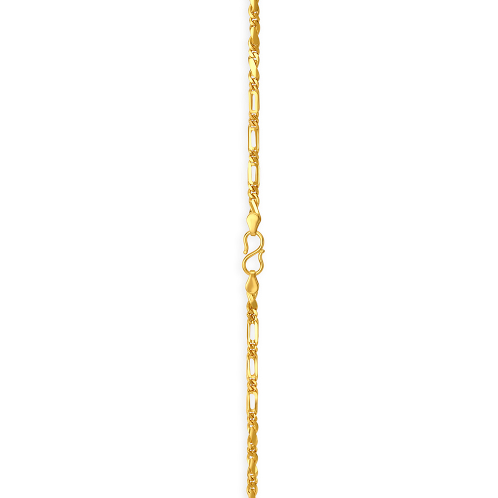Sleek Loop Gold Chain