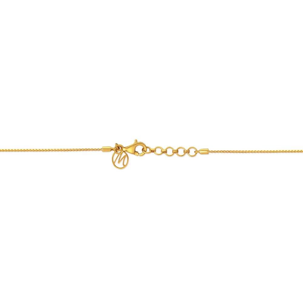 22KT Yellow Gold Radiant Swinging Chain