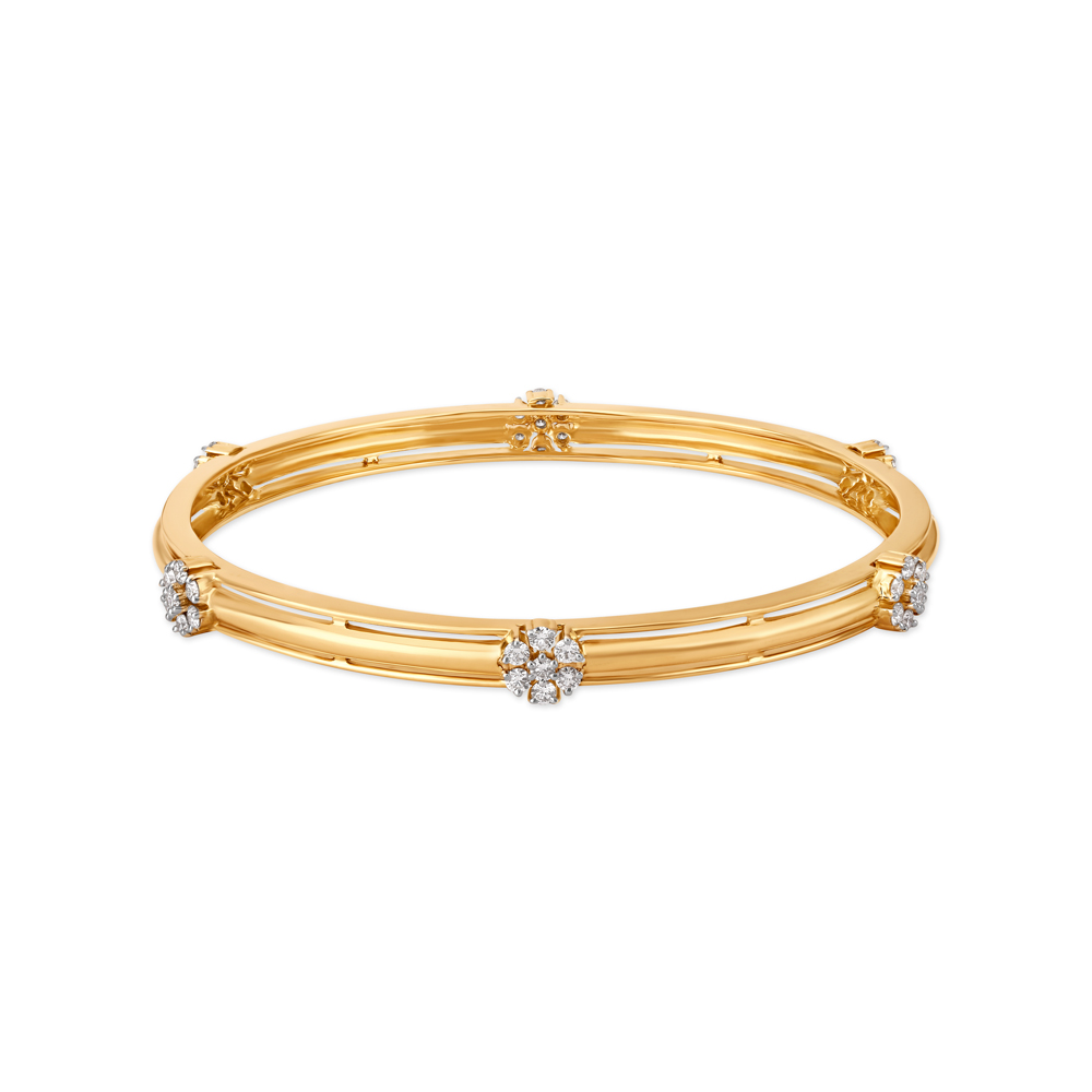 Dainty Diamond Bangle