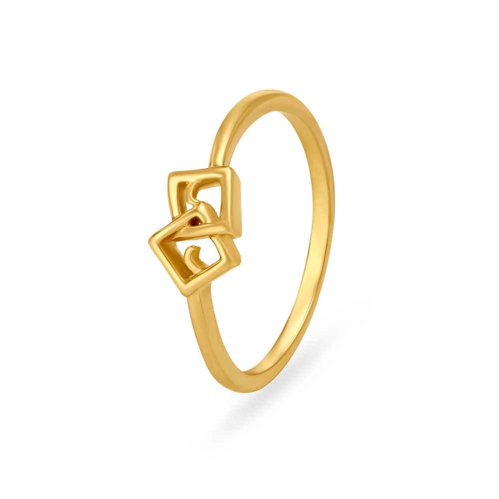 Delicate Geometric Ring