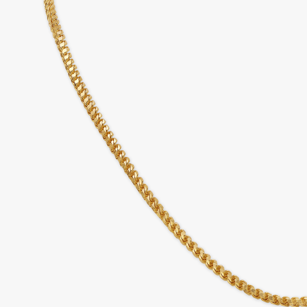Twisted Gold Chain