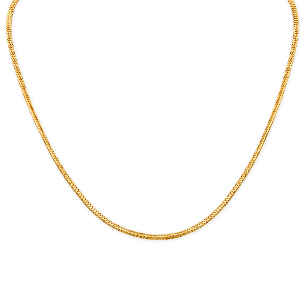 Ageless Yellow Gold Box Chain