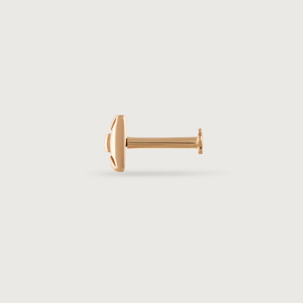 Modern Classic Gold Nose Pin