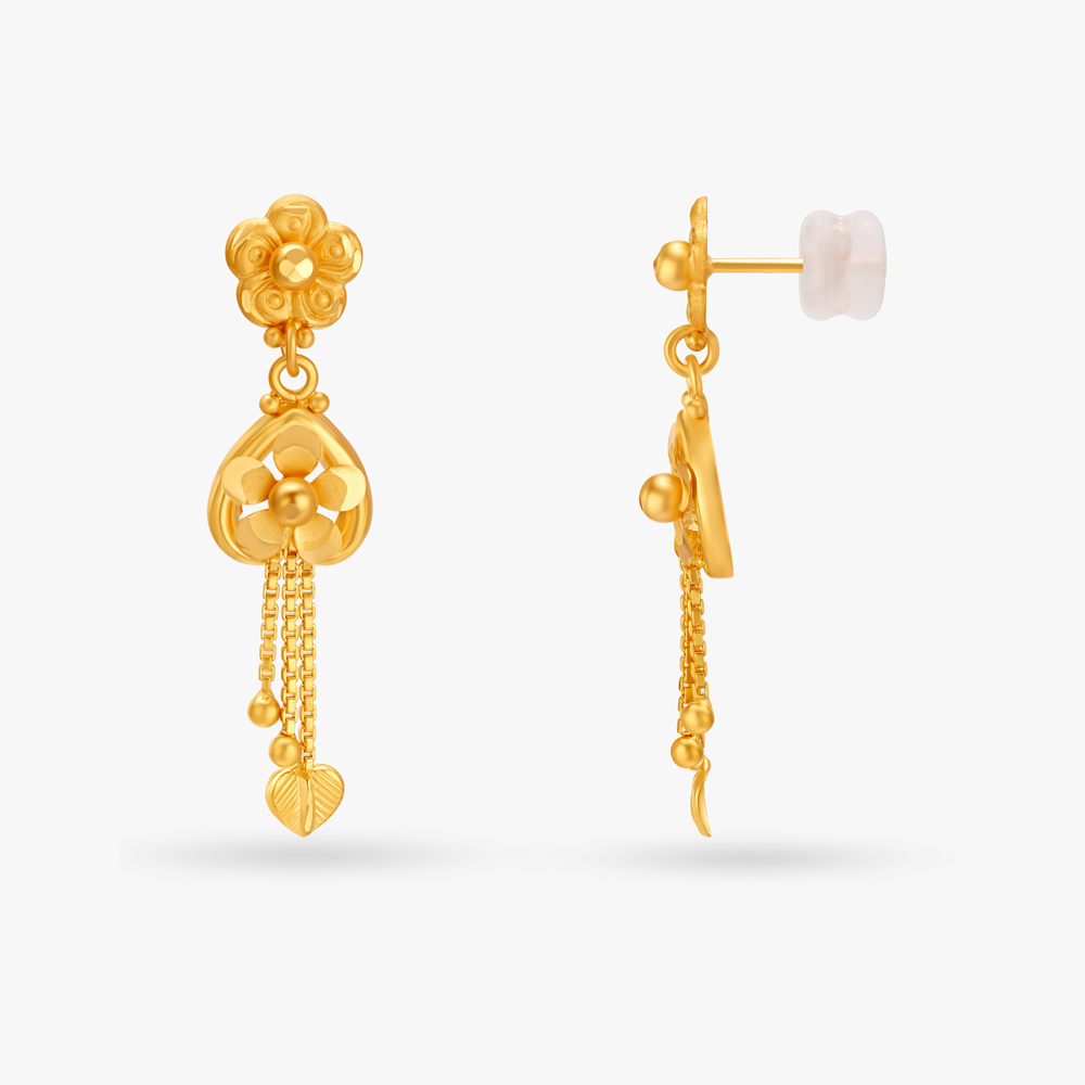 Traditional Gold Drops with hangings
