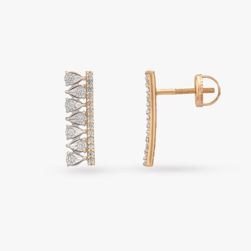 Classic Diamond Stud Earrings