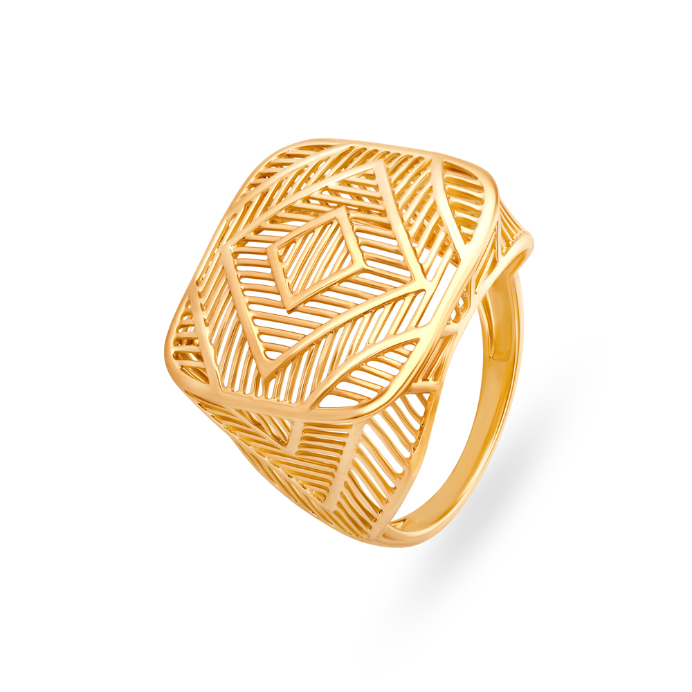 Hypnotic Gold Ring