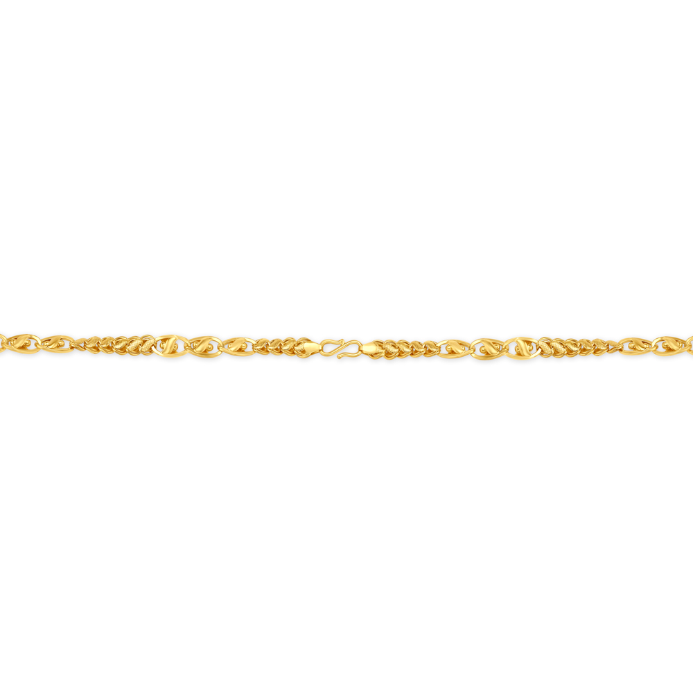 Stunning Handmade Gold Chain For Men