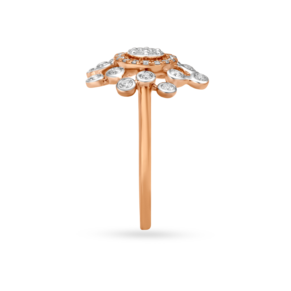 Traditional Floral Finger Ring