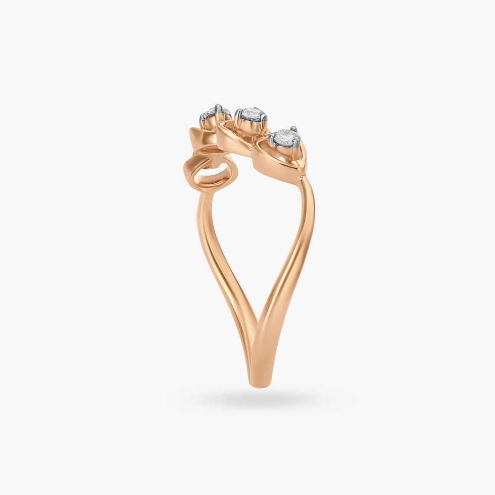 Dazzling Delight Diamond Finger Ring