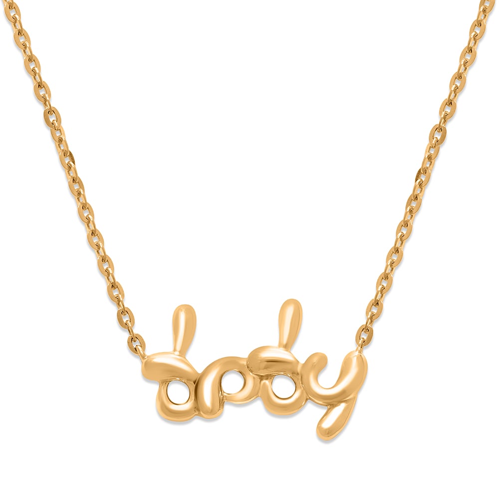 Mamma Mia 14KT Yellow Gold Baby Necklace