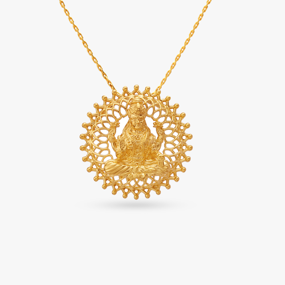 Deity Gold Pendant