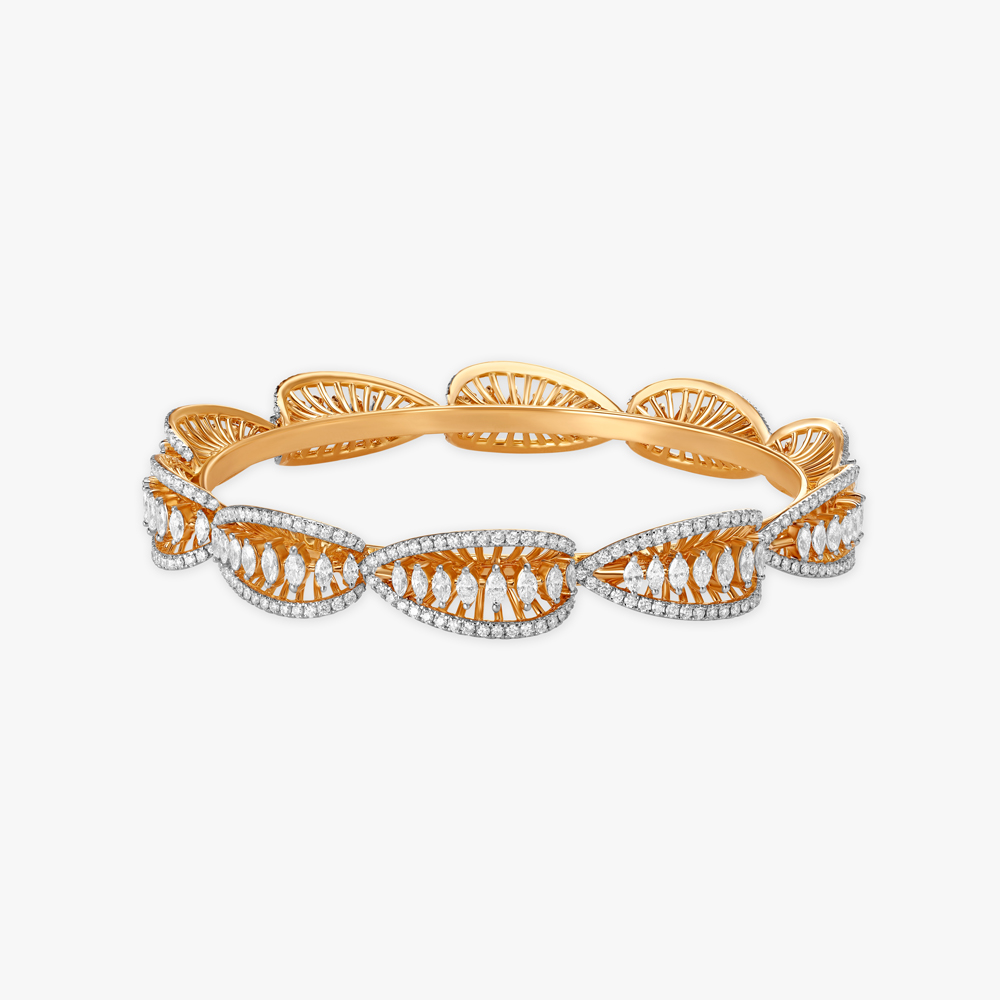 Majestic Sparkle Diamond Bangle