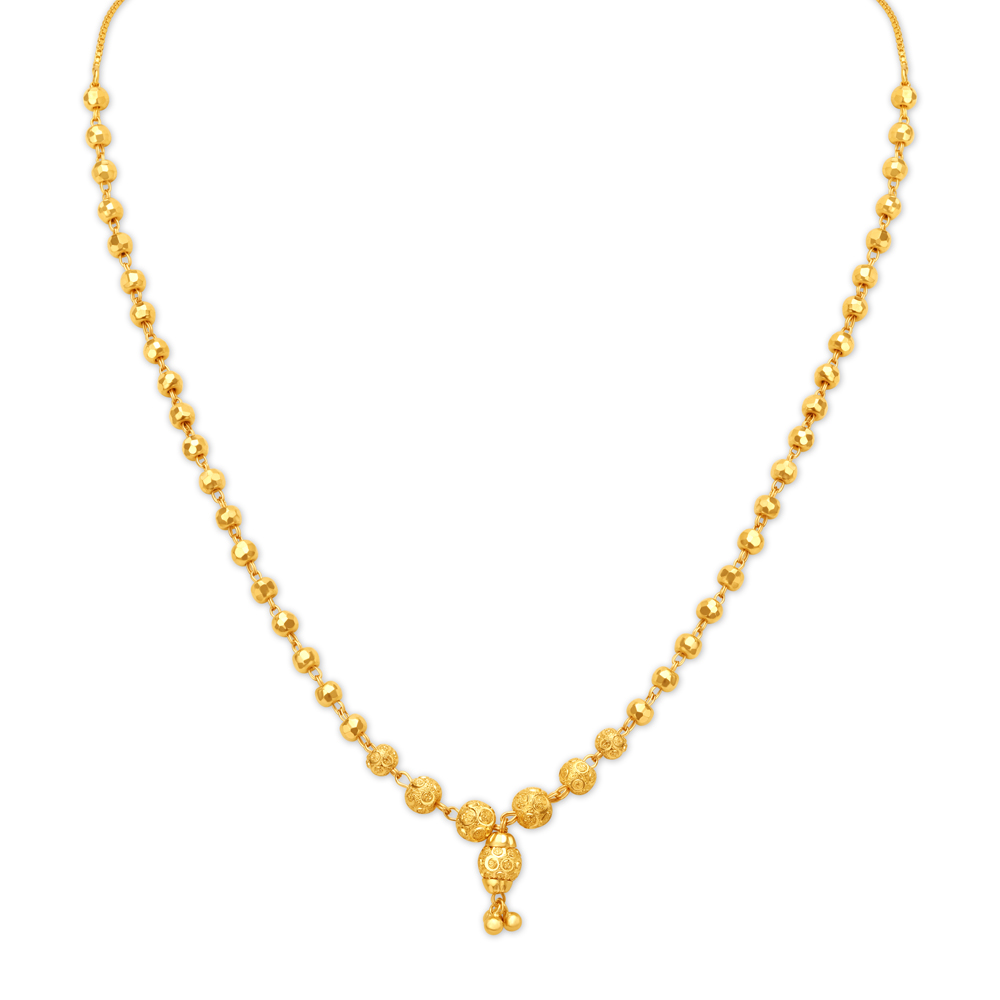 Modern Gold Bead Chain