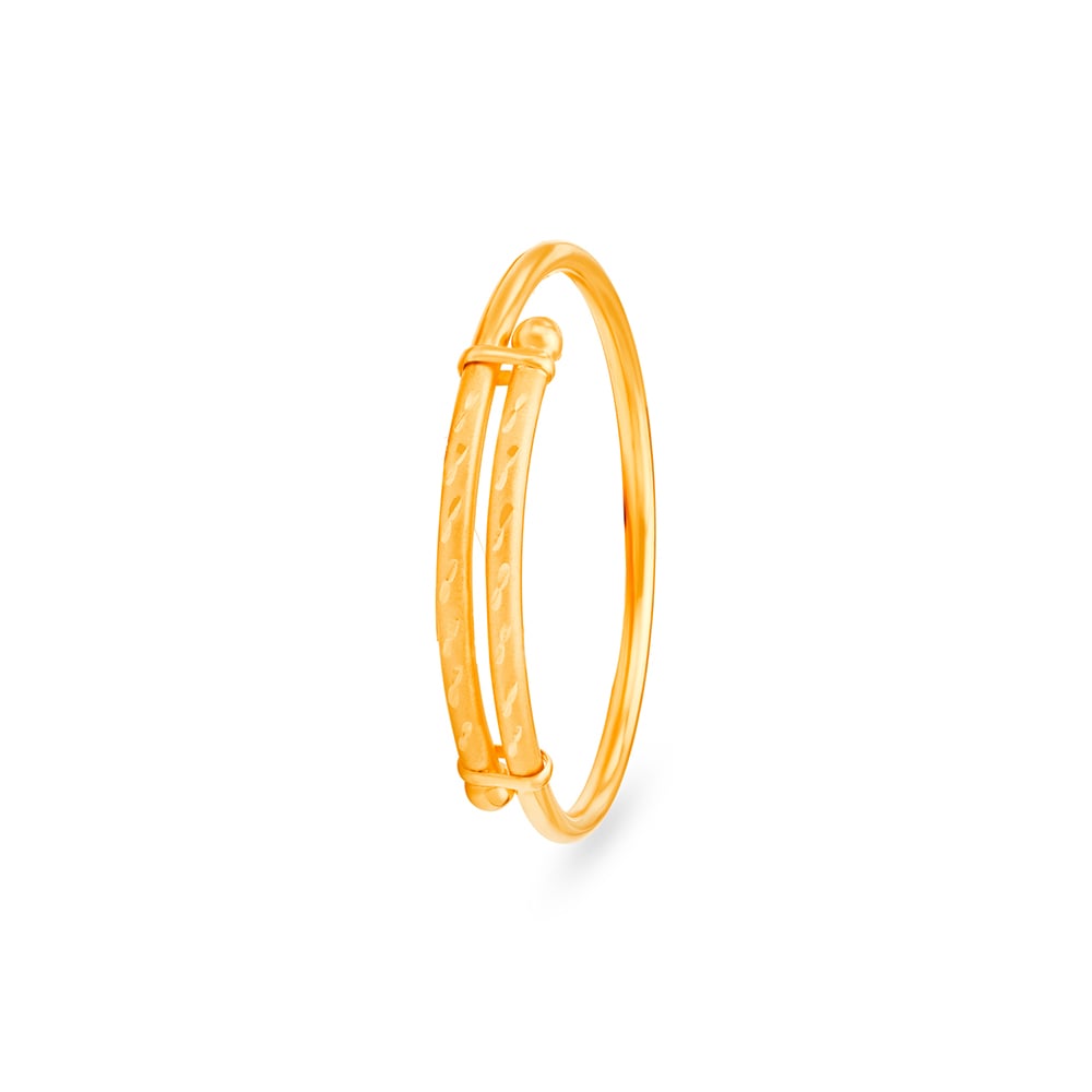 Classic Gold Bangle for Kids