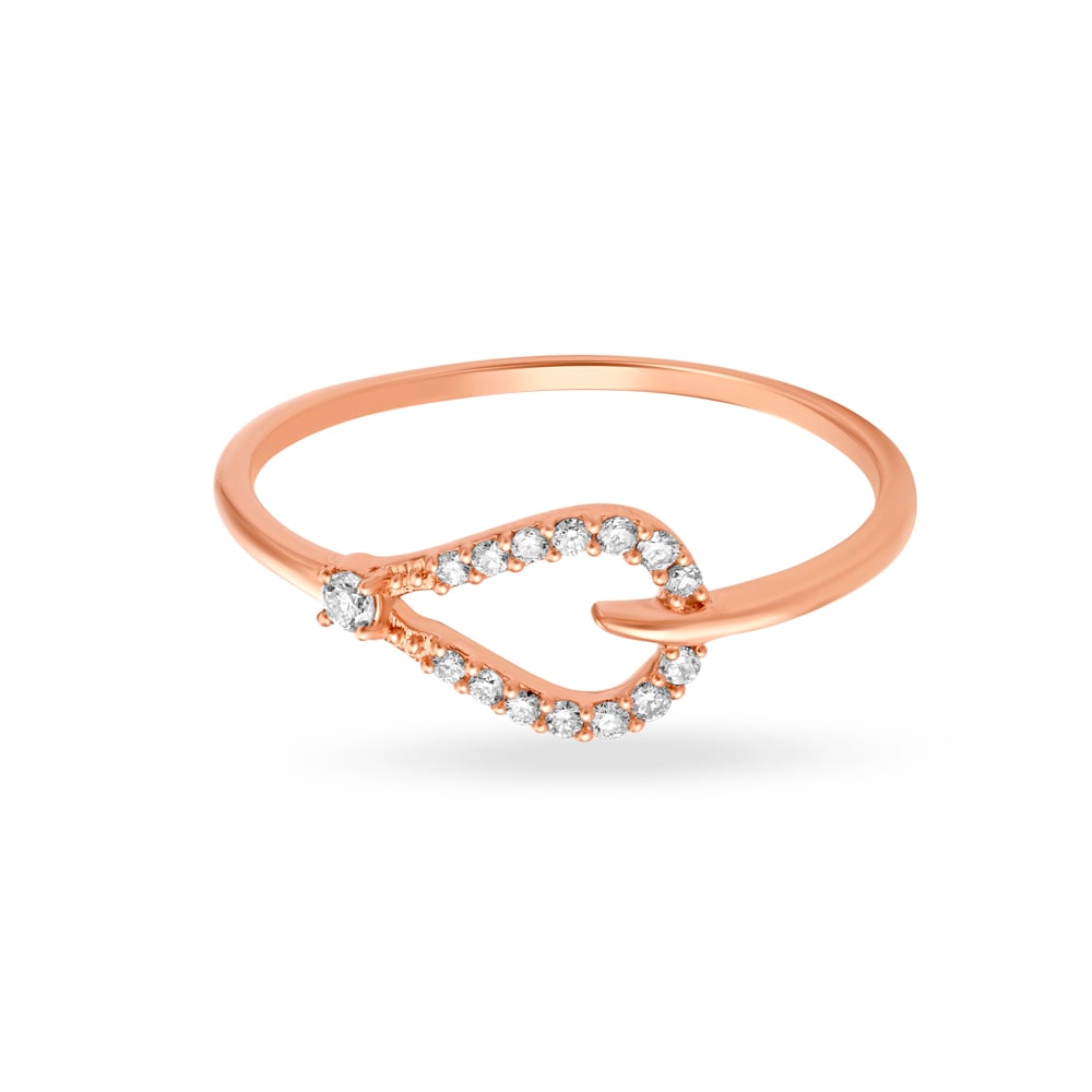 Shimmering Diamond Ring