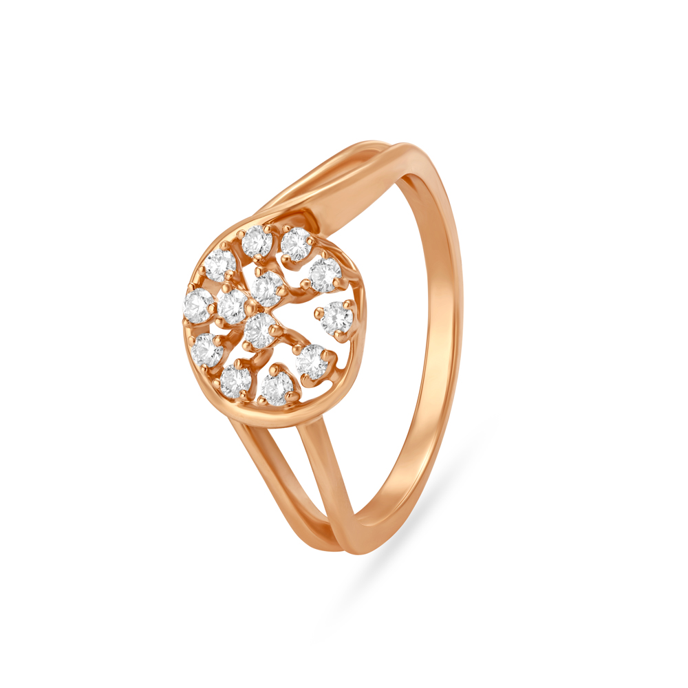 Grand Floral Finger Ring