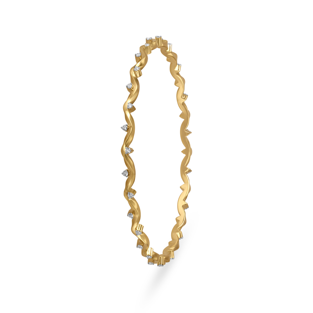 Attractive Diamond Bangle