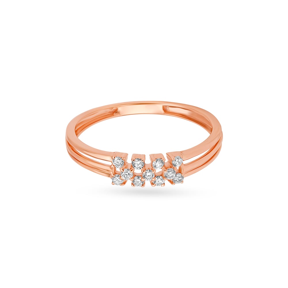 Stunning Diamond Finger Band