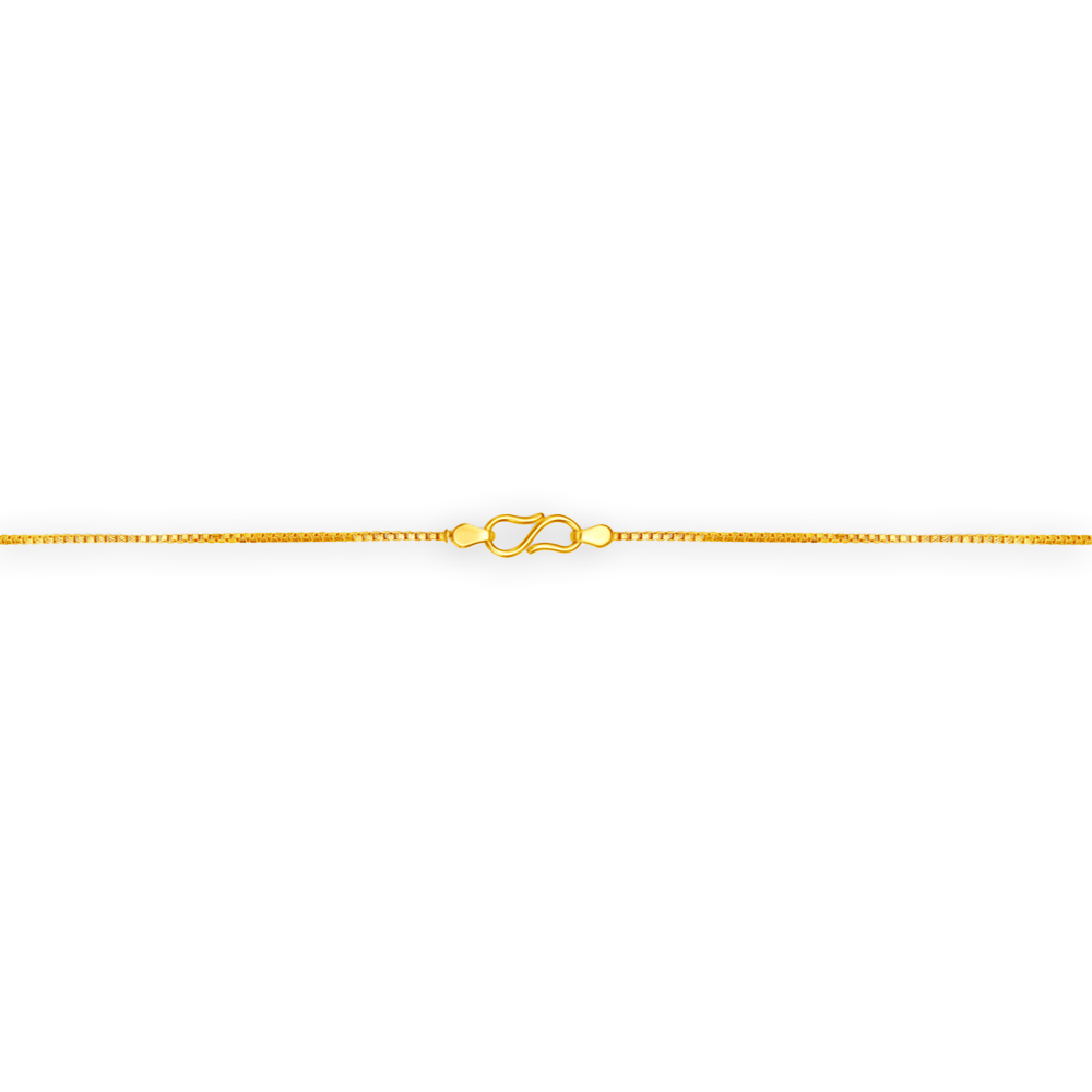 Knot Style Hand Made Gold Chain