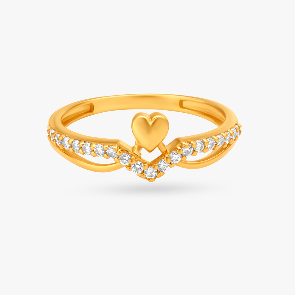Dainty Heart Ring