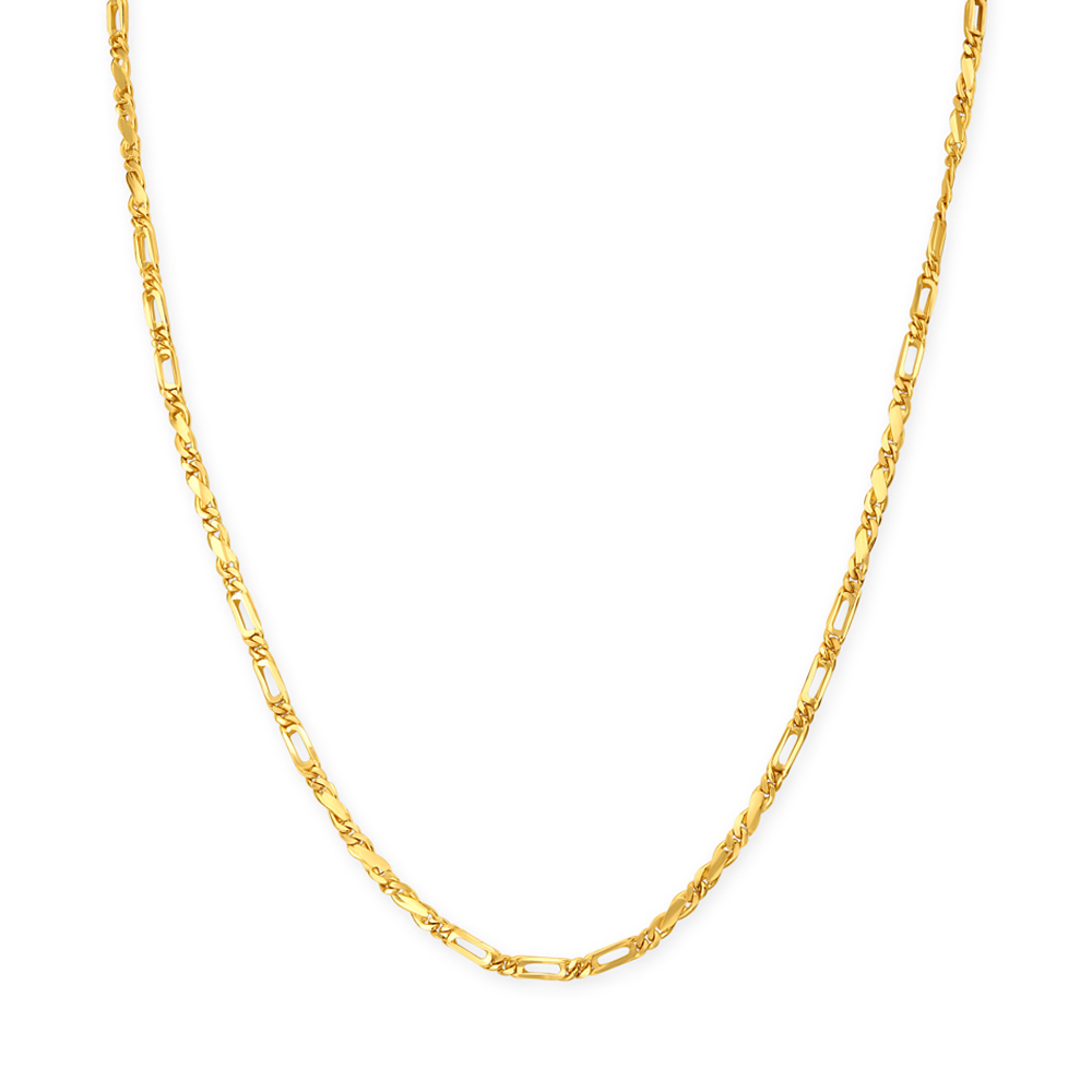 Sleek Loop Gold Chain