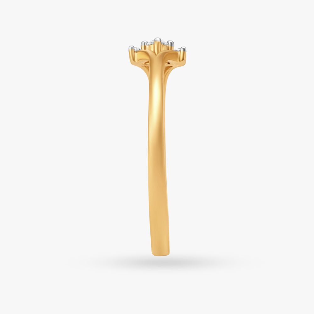 Delicate Sparkle Diamond Ring