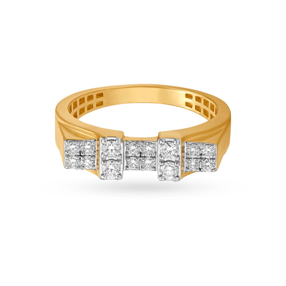 Bridge Casting Finger Ring for Men