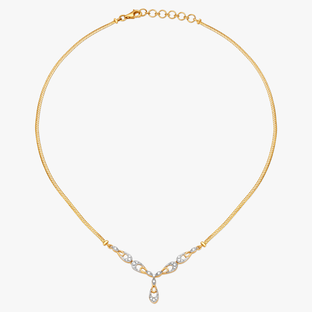 Beautiful Diamond Necklace Set