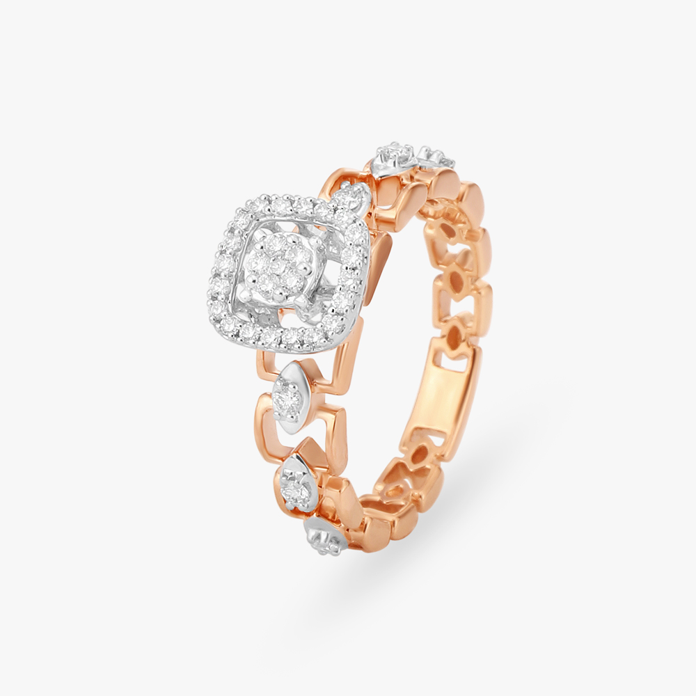Ethereal Radiance Diamond Finger Ring
