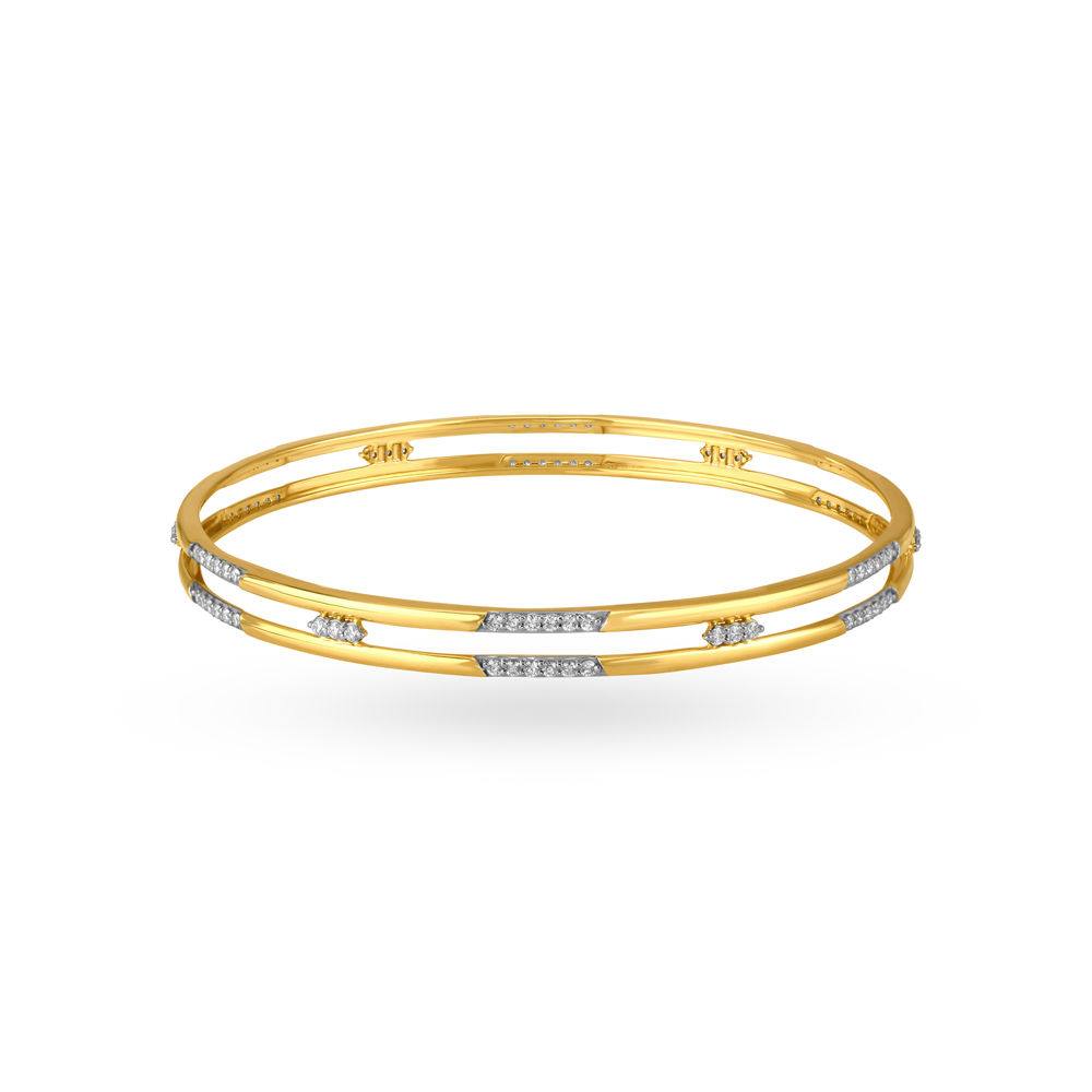 Alluring Diamond Bangle