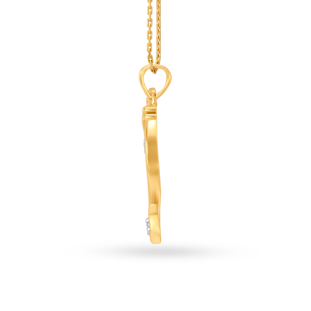 Ganpati Diamond Pendant