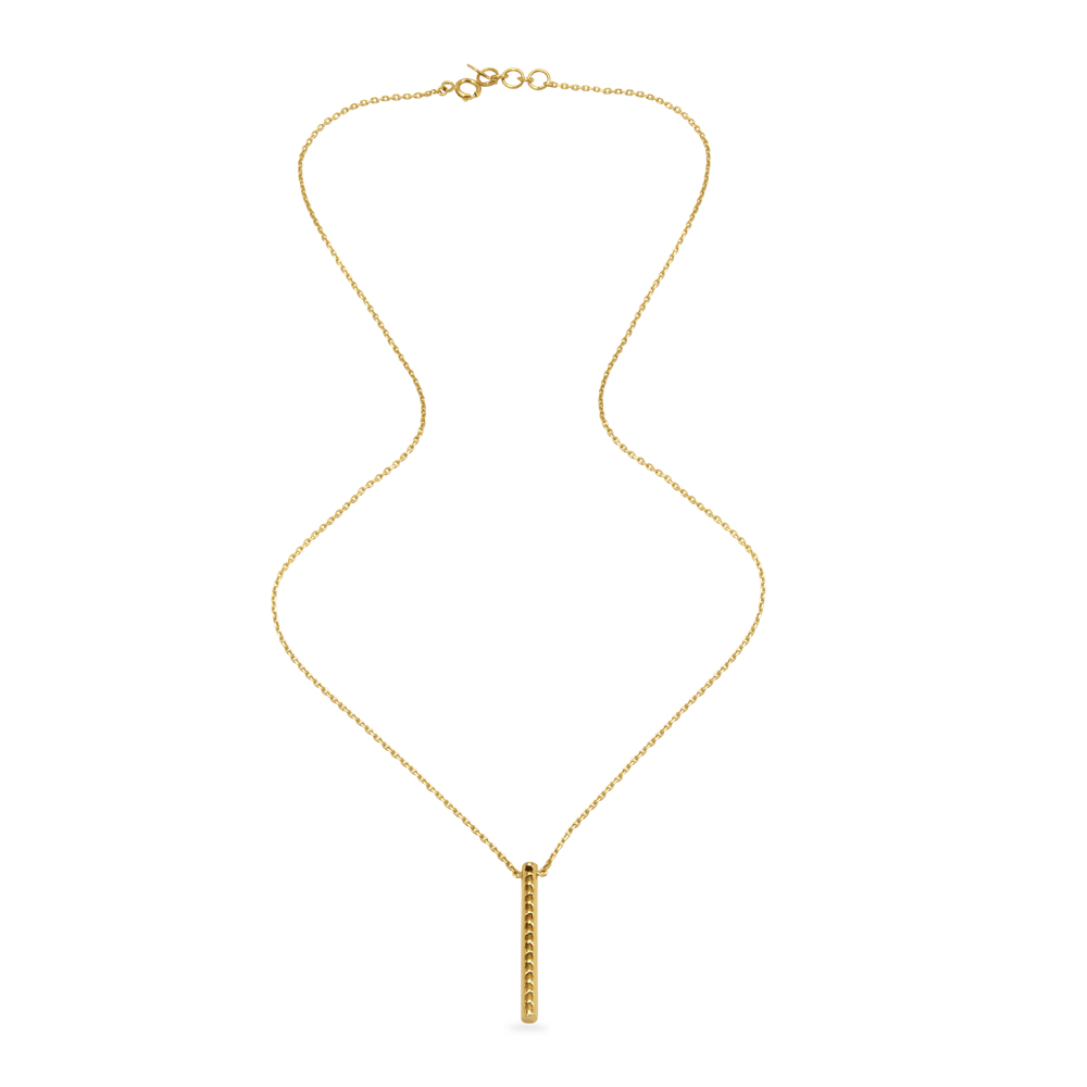 14KT Yellow Gold Secret Key Necklace