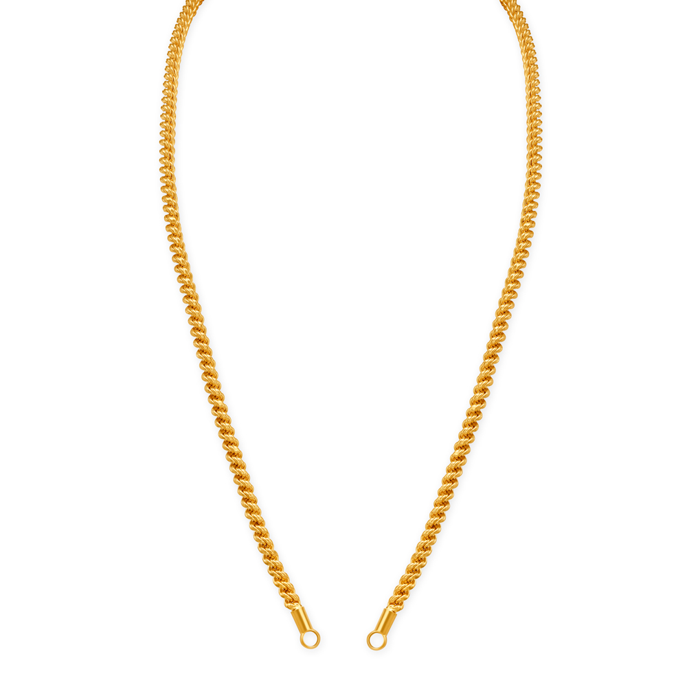 Magnificent Yellow Gold Rope Chain