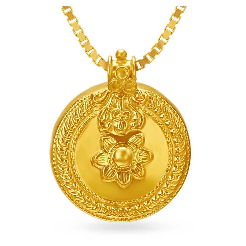 Regal Gold Pendant Jacket