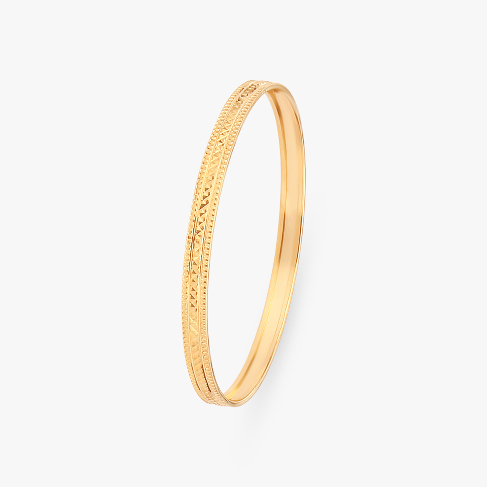 Textured Allure Bangles