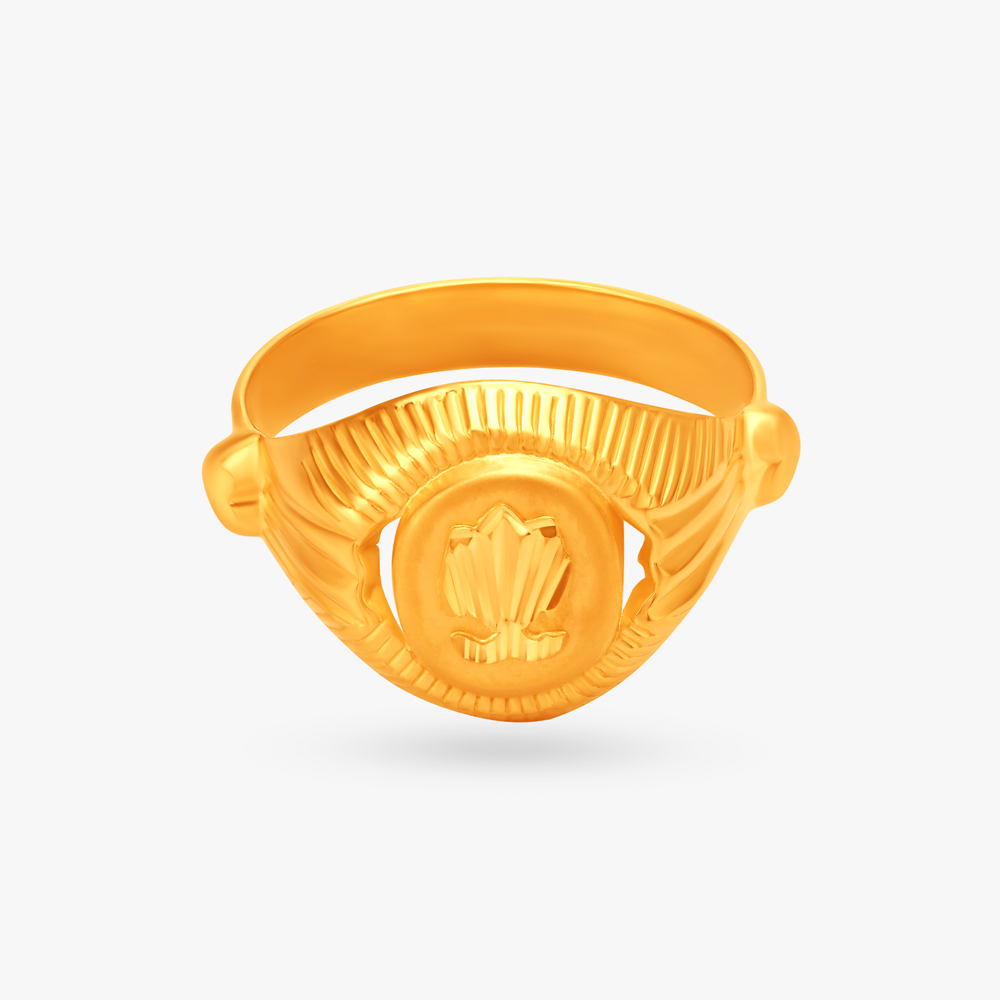 Stylish Stamp Ring for Men