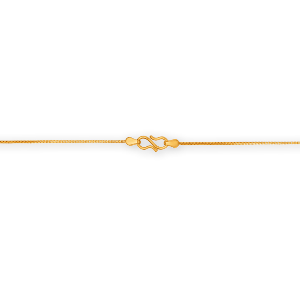 Noticeable Hanging Style Hand Made Gold Chain
